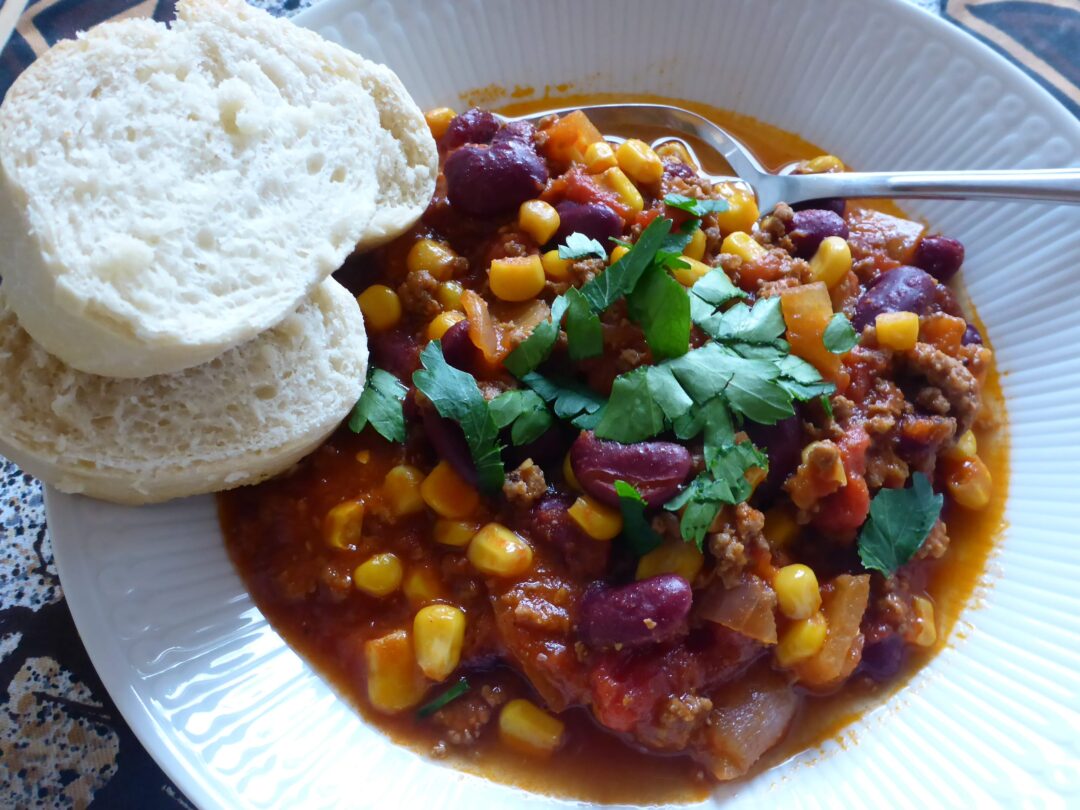 Chilli Con Carne Pork - Ester kocht