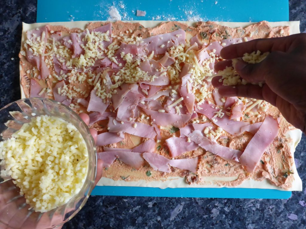 Ham Pinwheels - Ester kocht