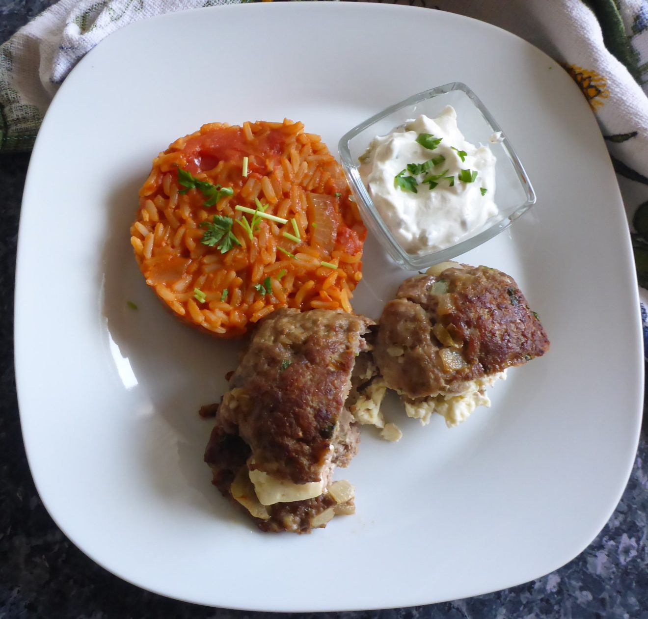 Greek Tomato Rice - Ester kocht