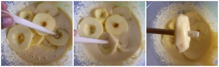 German Fried Apple Rings Batter Recipe - Ester kocht
