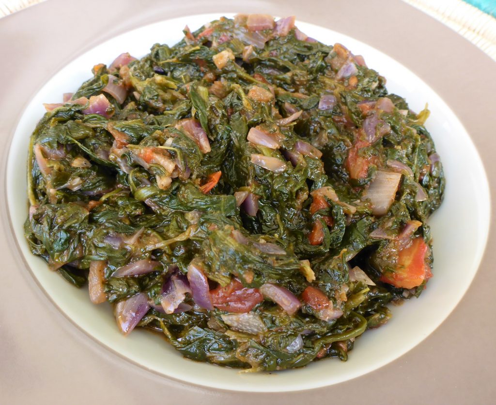 Namibian spinach stew (Ombidi) recipe - Ester kocht