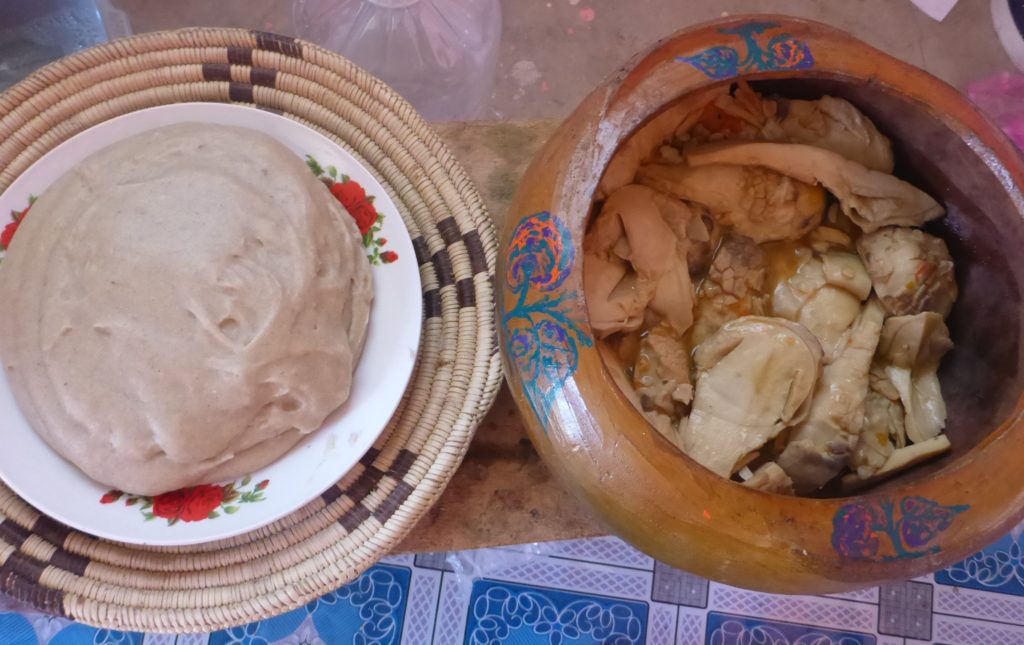 Namibian stiff porridge (Oshifima) - Ester kocht