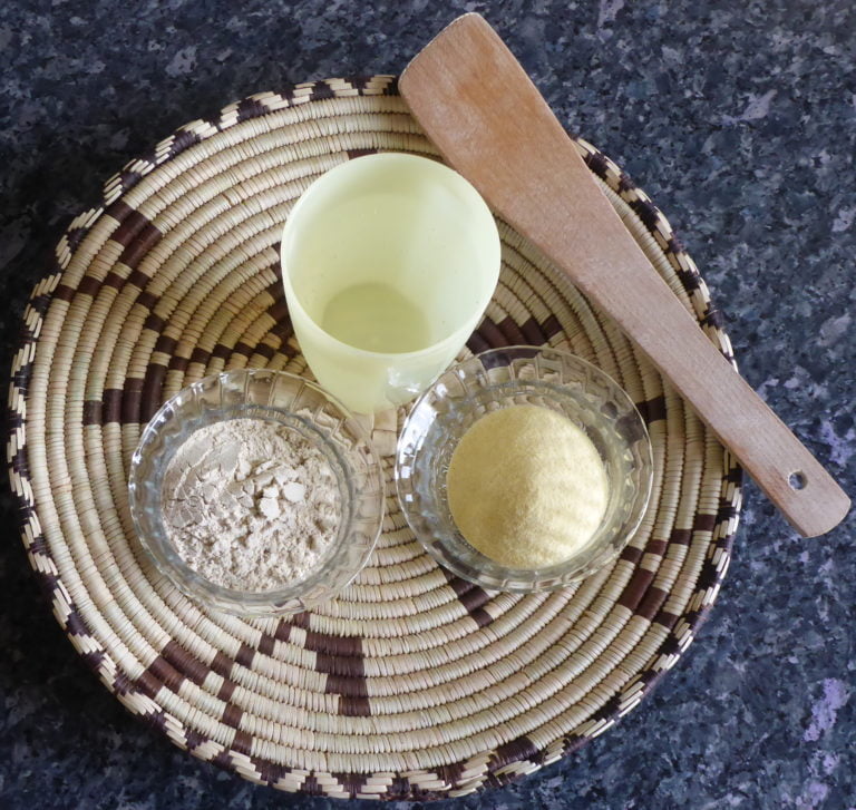 Namibian stiff porridge (Oshifima) - Ester kocht