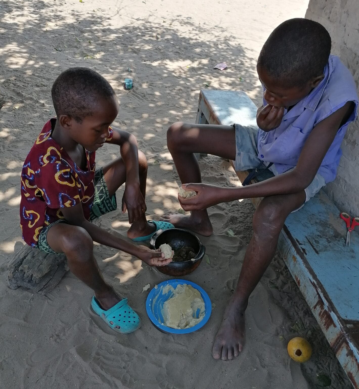 Namibian stiff porridge (Oshifima) - Ester kocht