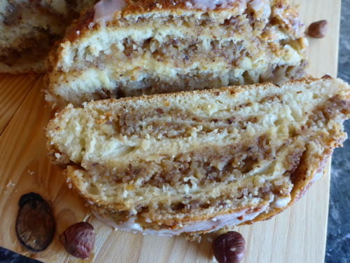 Homemade German Nut Braid with Marzipan (Nusszopf) - Ester kocht