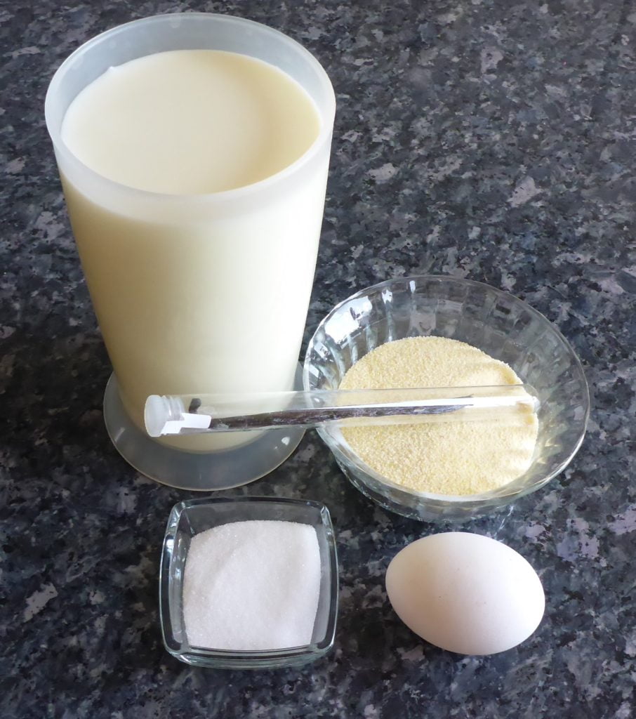 German Semolina Pudding Recipe (Grießbrei) - Ester kocht