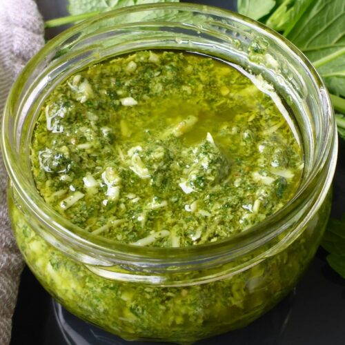 Lemon Balm Pesto - Ester kocht