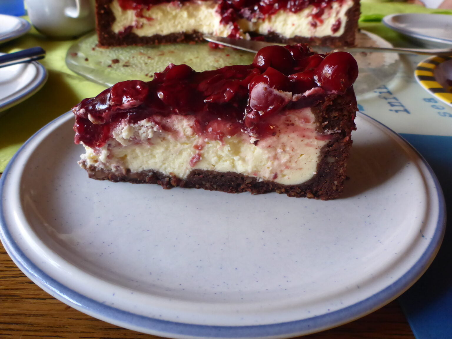German Cherry Cheesecake - Ester kocht
