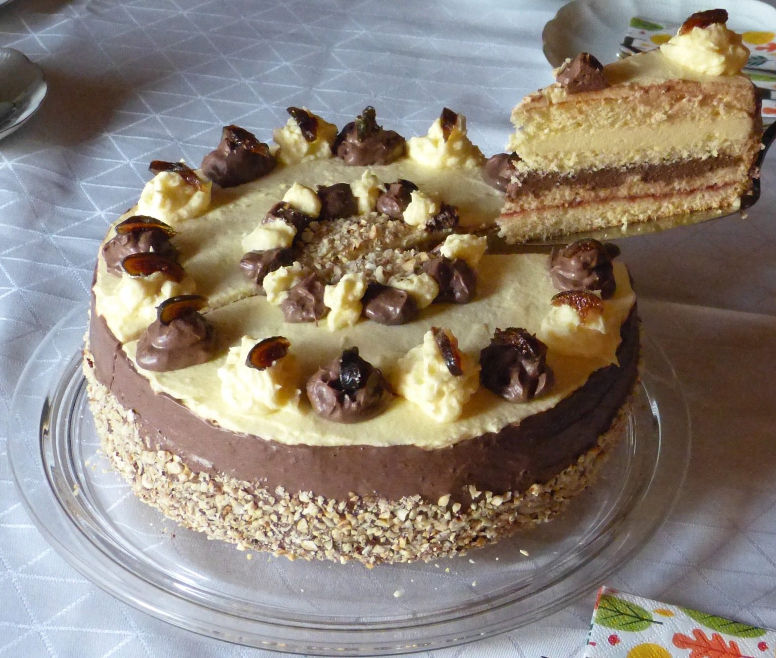 German Buttercream Cake - Ester kocht