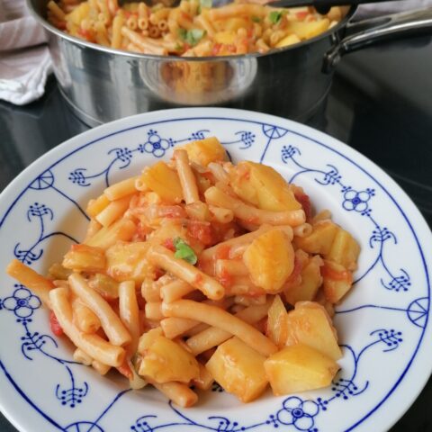 Pasta With Potatoes Recipe - Ester kocht