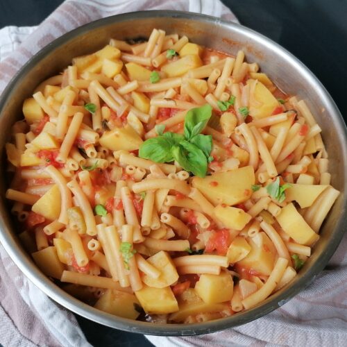 Pasta With Potatoes Recipe - Ester kocht