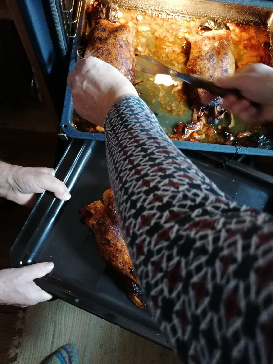 Roast goose breast with gravy recipe - Ester kocht