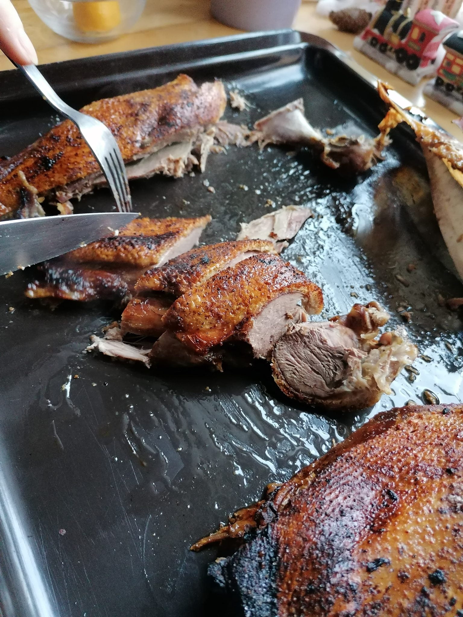 Roast goose breast with gravy recipe - Ester kocht