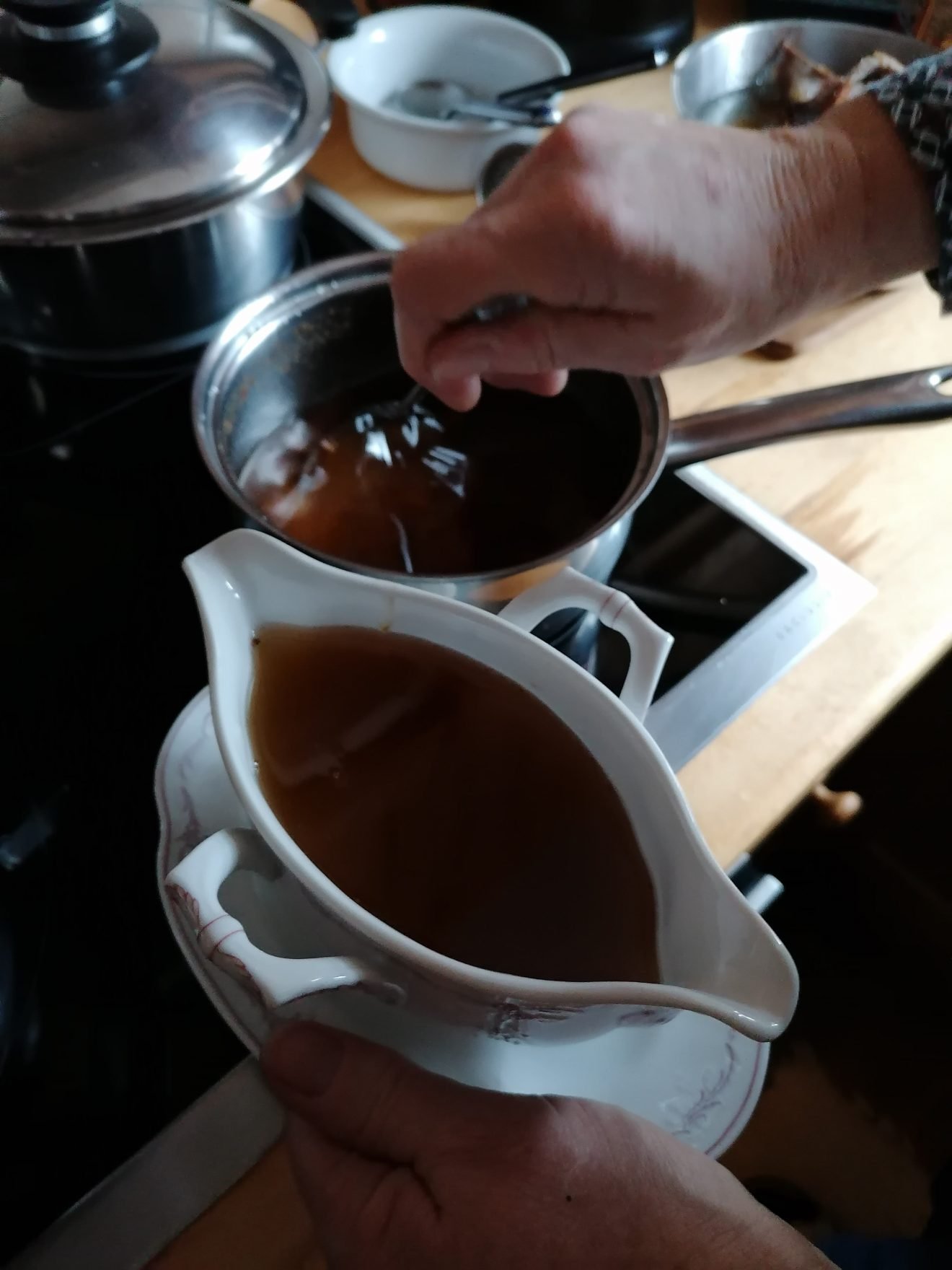 Roast goose breast with gravy recipe - Ester kocht