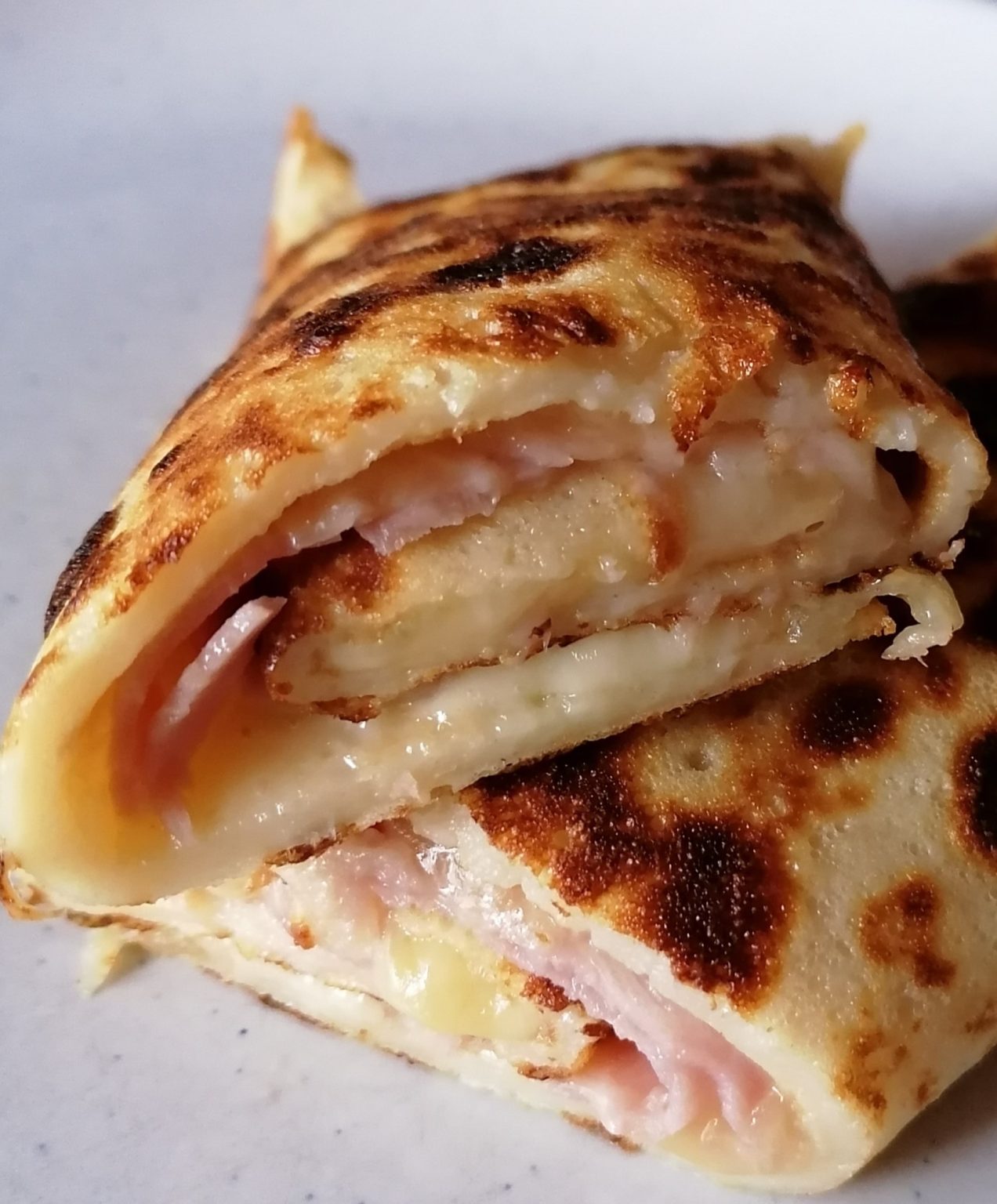 Ham And Cheese Pancakes - Ester kocht