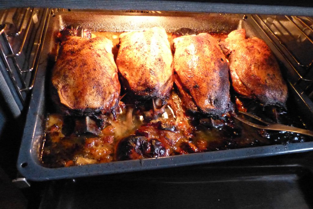 Roast goose breast with gravy recipe - Ester kocht