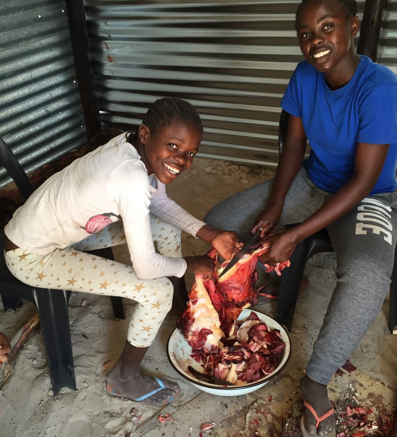 Namibian Dried Meat Strips Stew (Eedingu) - Ester kocht