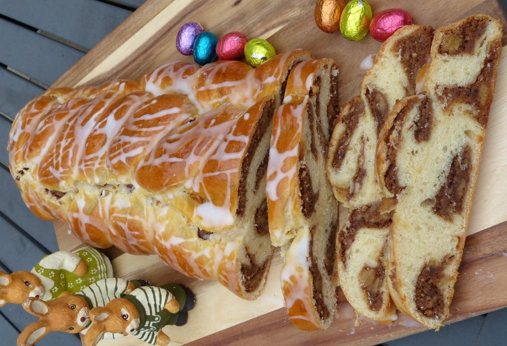 Quick German Braided Sweet Bread - Ester kocht
