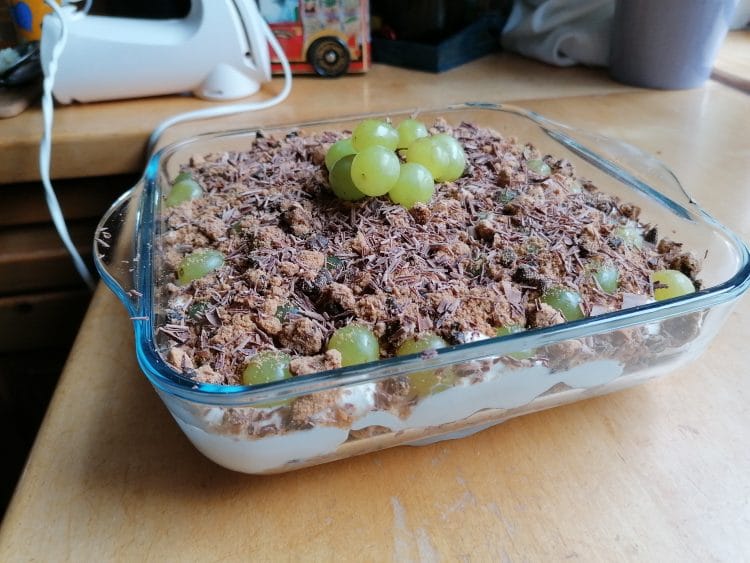 Grape Cheesecake - Ester kocht