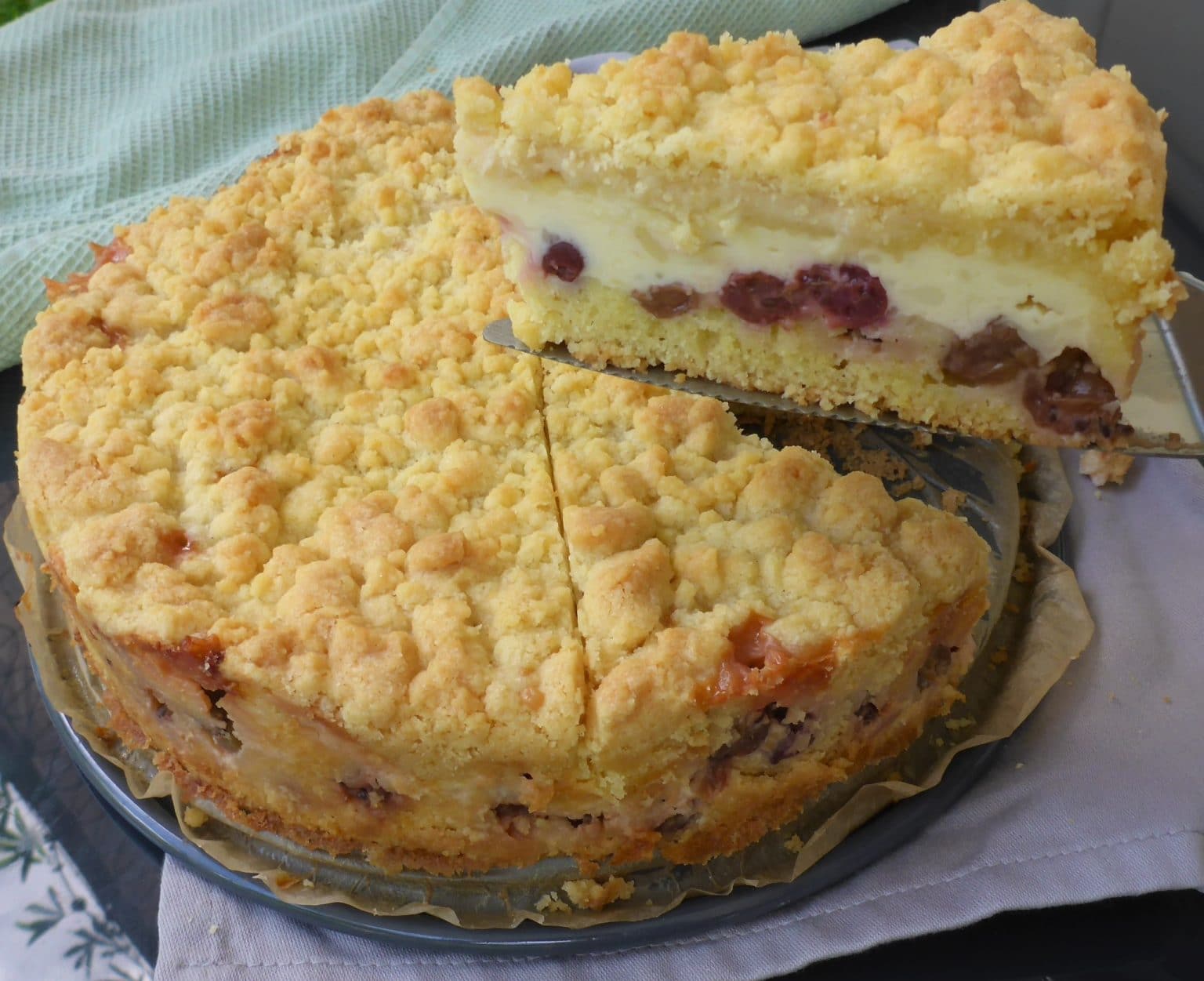Schneller Stachelbeerkuchen Mit Pudding
