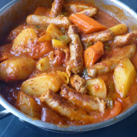 Wors Stew With Carrots And Potatoes - Ester kocht