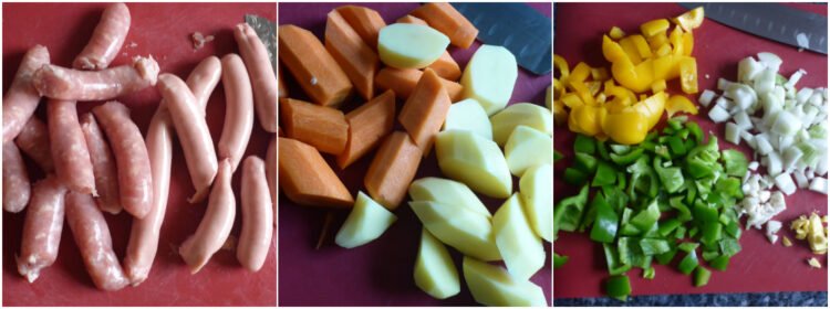 Wors Stew With Carrots And Potatoes - Ester kocht