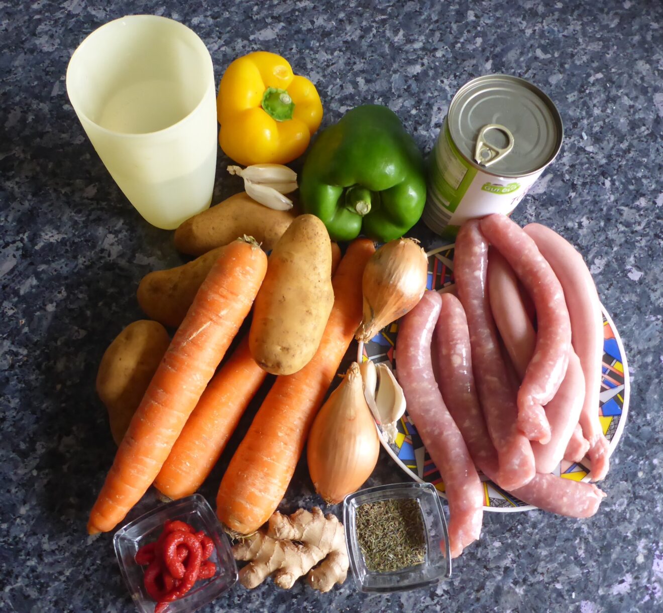 Wors Stew With Carrots And Potatoes - Ester kocht