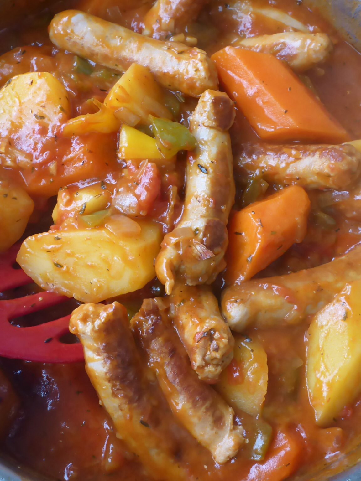 Wors Stew With Carrots And Potatoes - Ester kocht