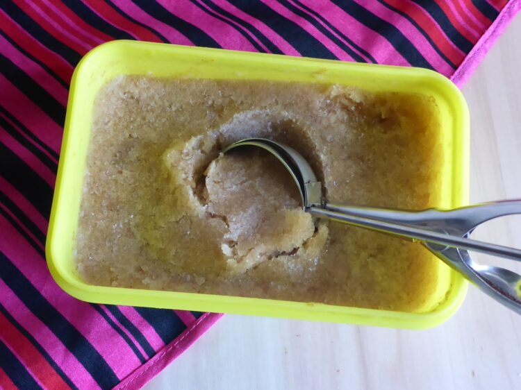 Omauni Sorbet (Monkey Orange Sorbet) - Ester kocht
