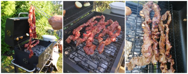 Kapana Recipe - Grilled Beef Strips- Authentic Namibian Street food ...