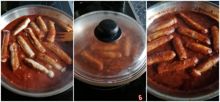 Easy Wors Stew - Ester kocht