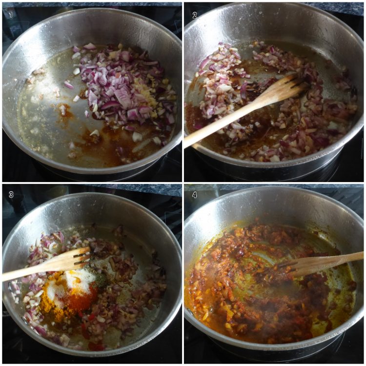 Wors Stew With Rice - Ester kocht