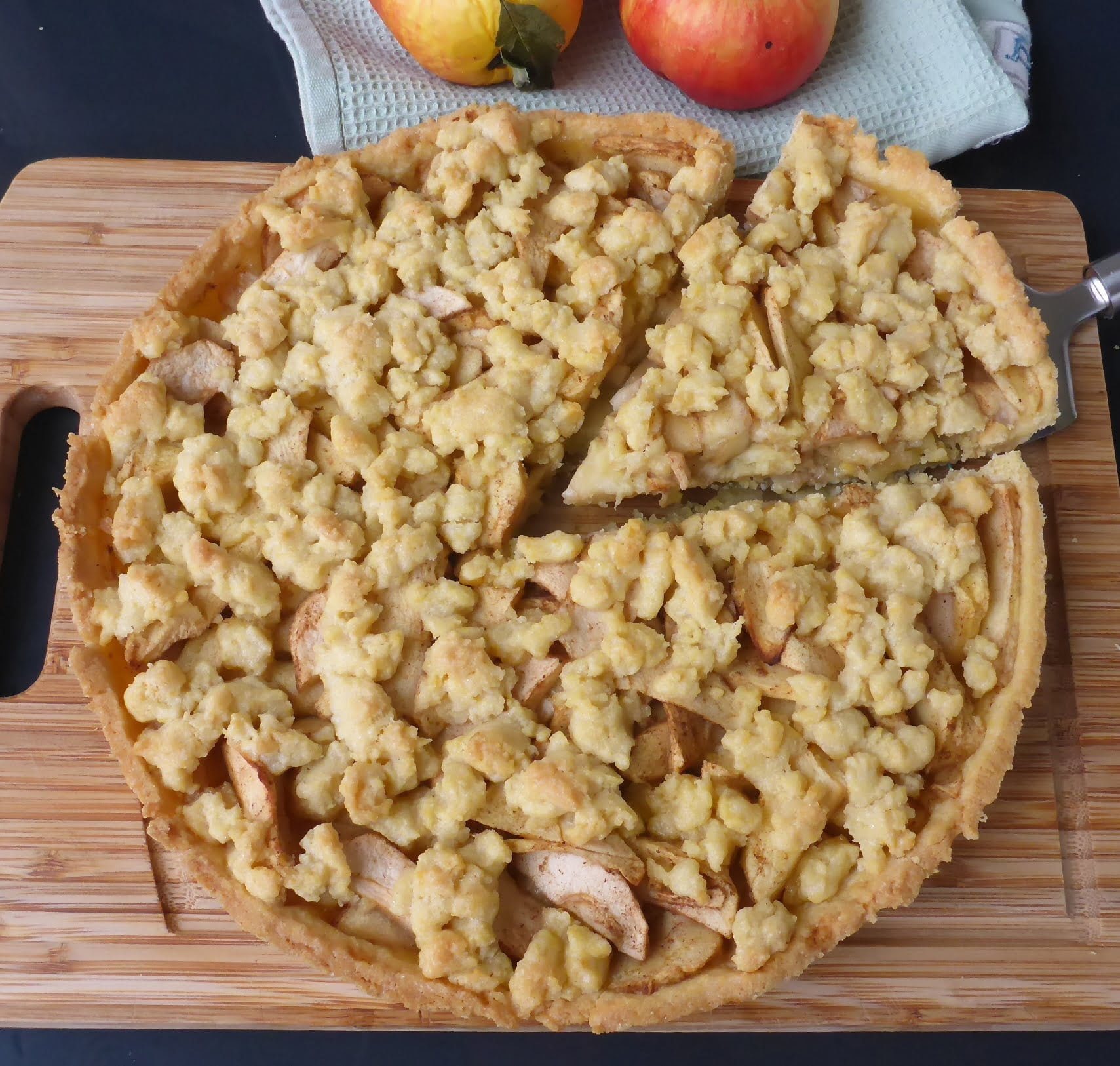 Apple Crumb Tart - Ester kocht