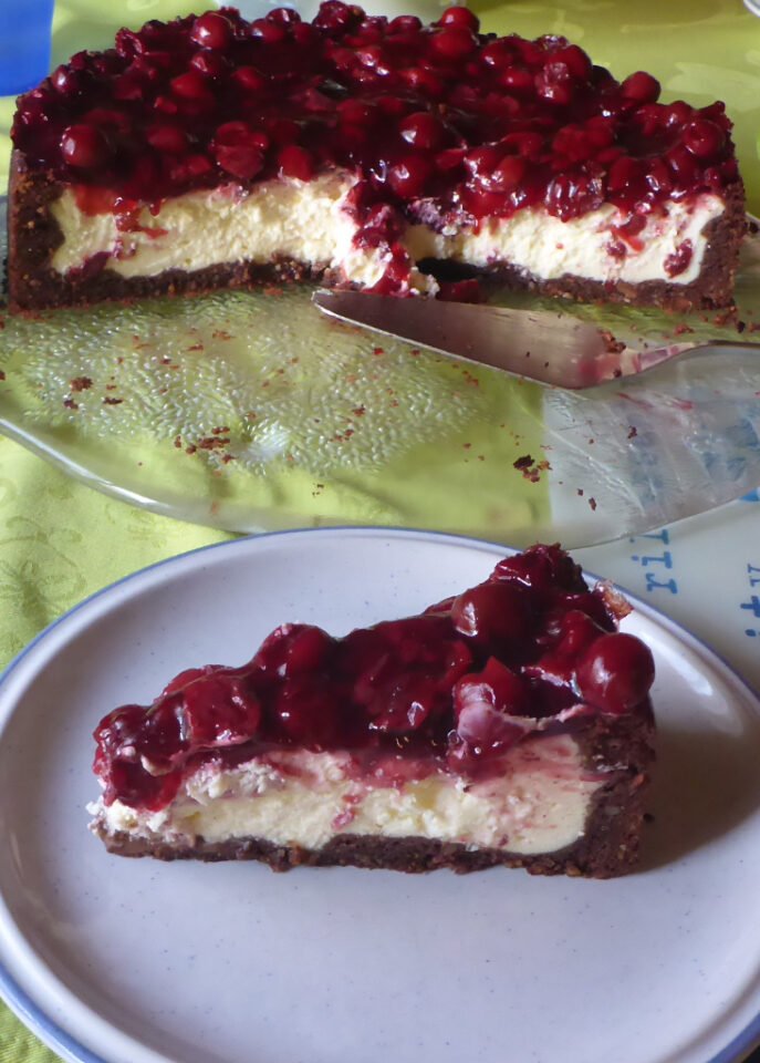 German Cherry Cheesecake - Ester kocht