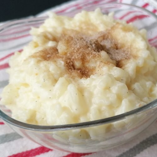 German Rice Pudding (Milchreis) - Ester kocht