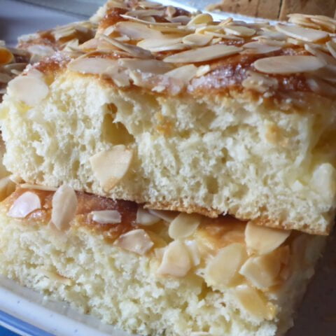 German Butter Cake With Almonds (Butterkuchen) - Ester kocht