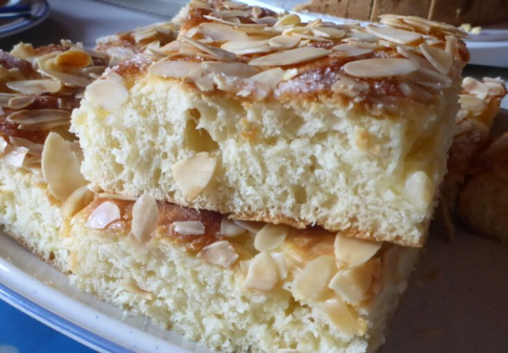 German Butter Cake With Almonds (Butterkuchen) - Ester kocht