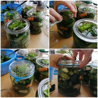 Authentic German Dill Pickles Recipe (Gewürzgurken) - Ester kocht