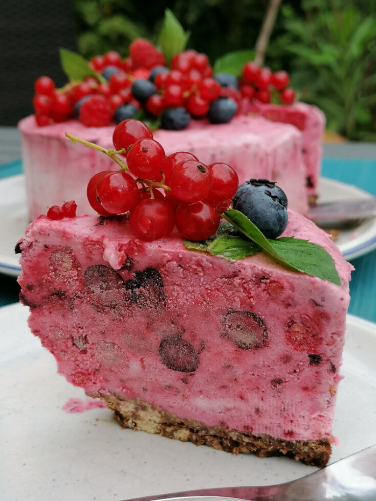 No Bake Berry Cheesecake - Ester kocht