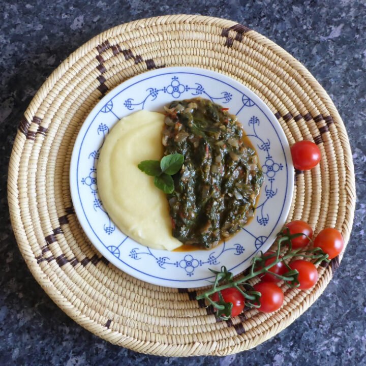 Namibian spinach stew (Ombidi) recipe - Ester kocht
