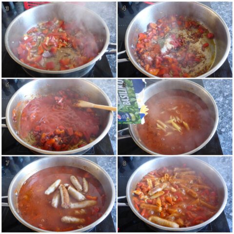 Pasta And Wors Recipe - Ester kocht