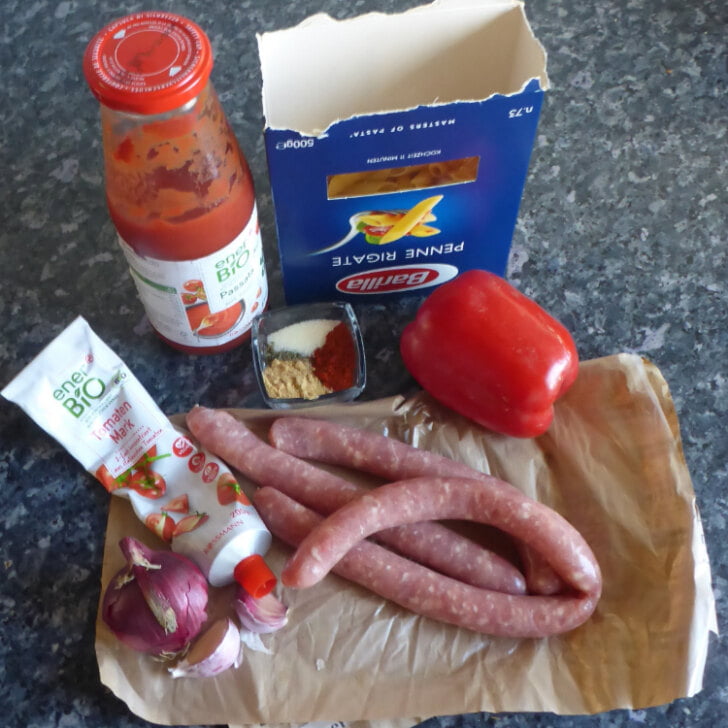 Pasta And Wors Recipe - Ester kocht