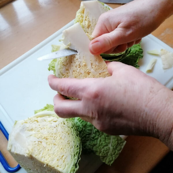 German Savoy Cabbage Puree (Wirsing) - Ester kocht