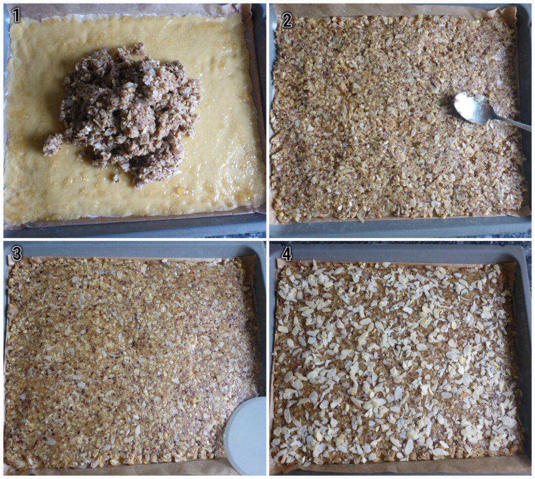 German Nut Corners (Nussecken) - Ester kocht