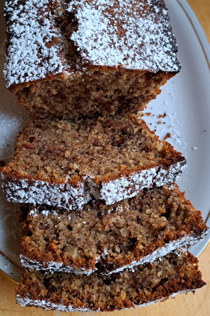 German Hazelnut Cake Recipe (Haselnusskuchen) - Ester kocht