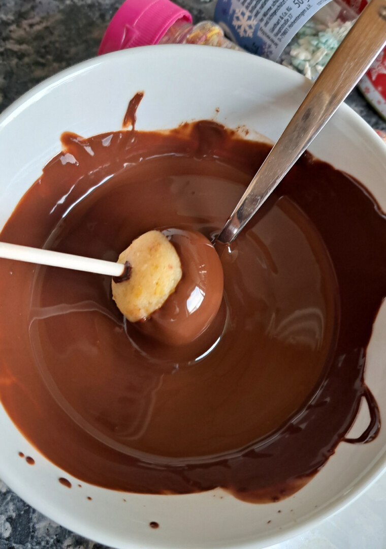 Rezept für Kuchen am Stiel mit Frischkäse - Ester kocht