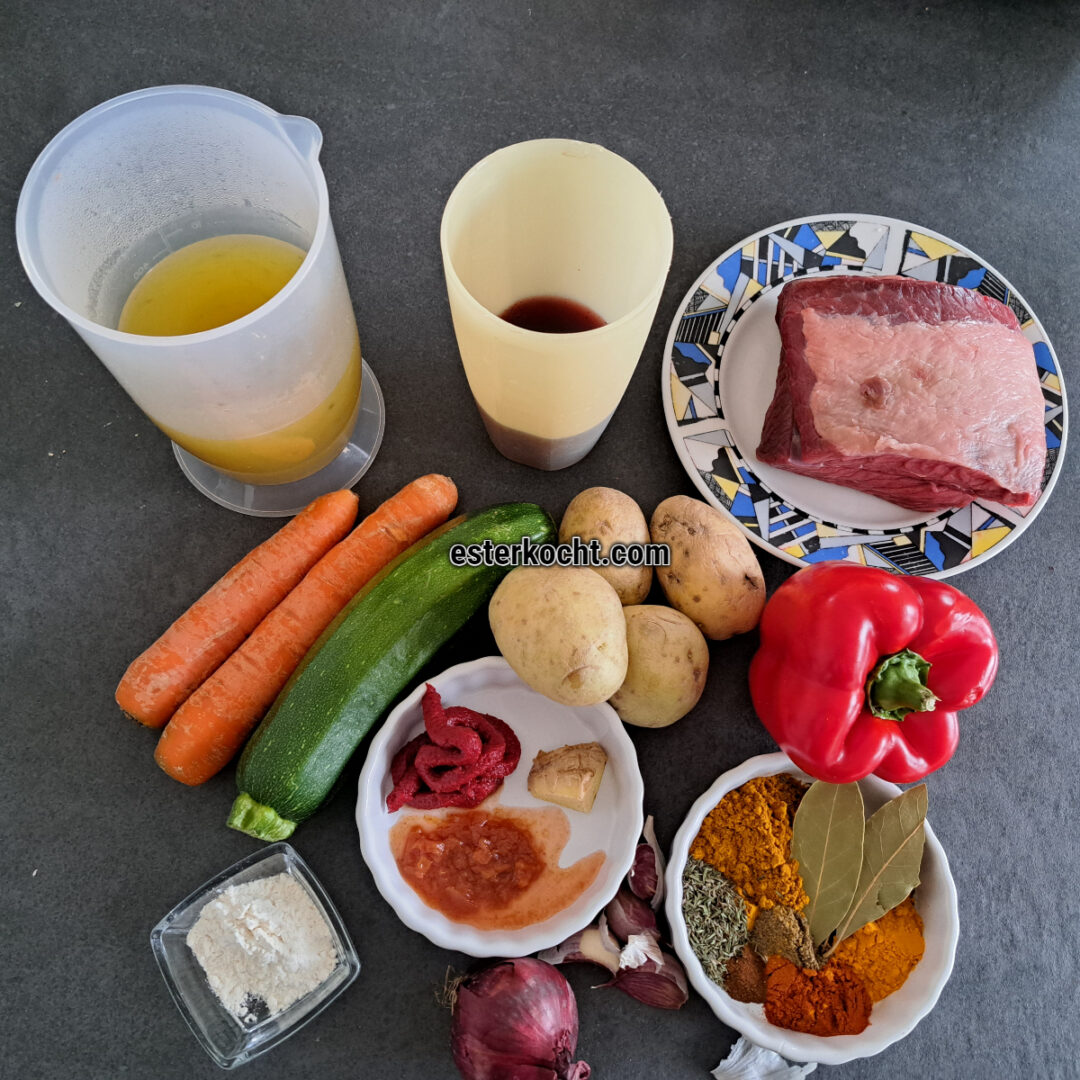 BEST South African Beef Stew with Vegetables Recipe - Ester kocht